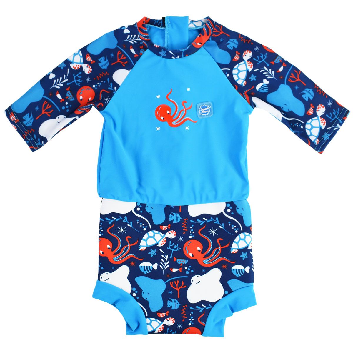 Happy Nappy™ Sunsuit | Baby & Toddler UV Protection | Water Babies